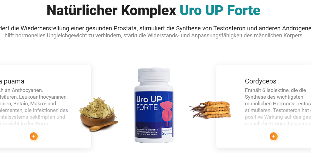 Uro UP Forte: Lösung für Prostatitis und sexuelle Gesundheit